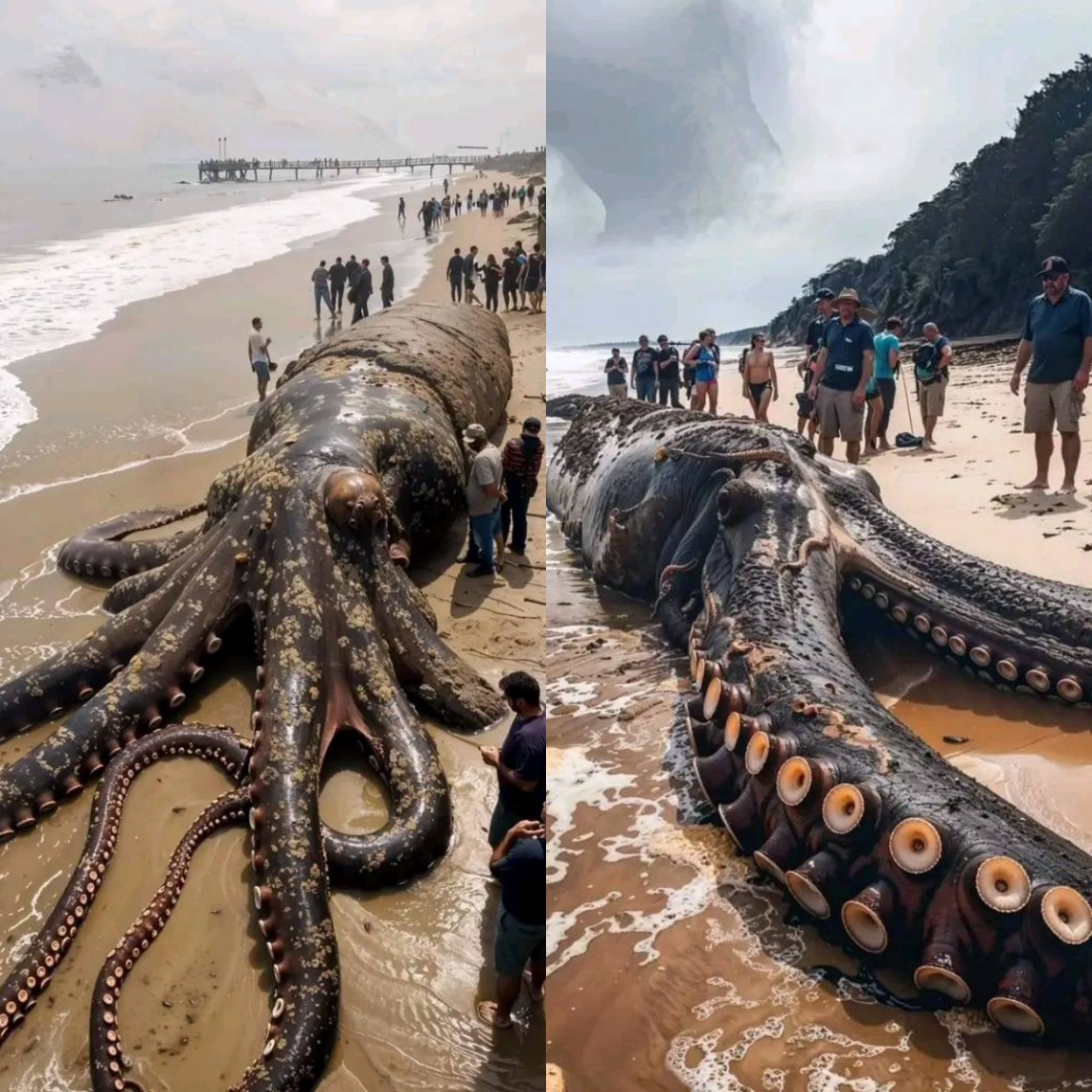 MYTH OR REALITY? Viral Video of Enormous Octopus in Indonesia Fuels ...