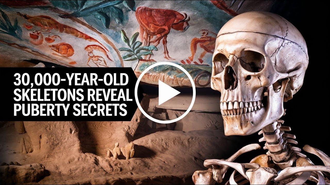 Rare skeletons up to 30,000 years old reveal when ancient humans went ...