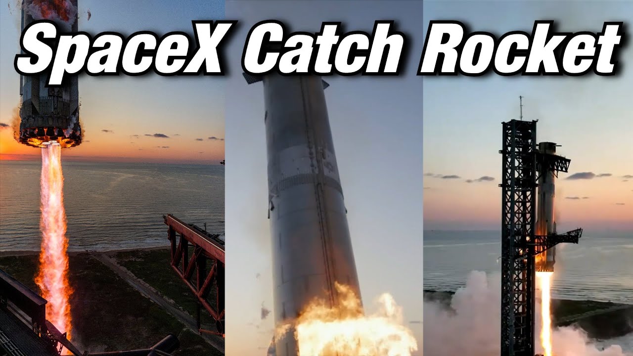 How SpaceX Landed A Rocket… Without Landing Legs. Catching a Giant ...
