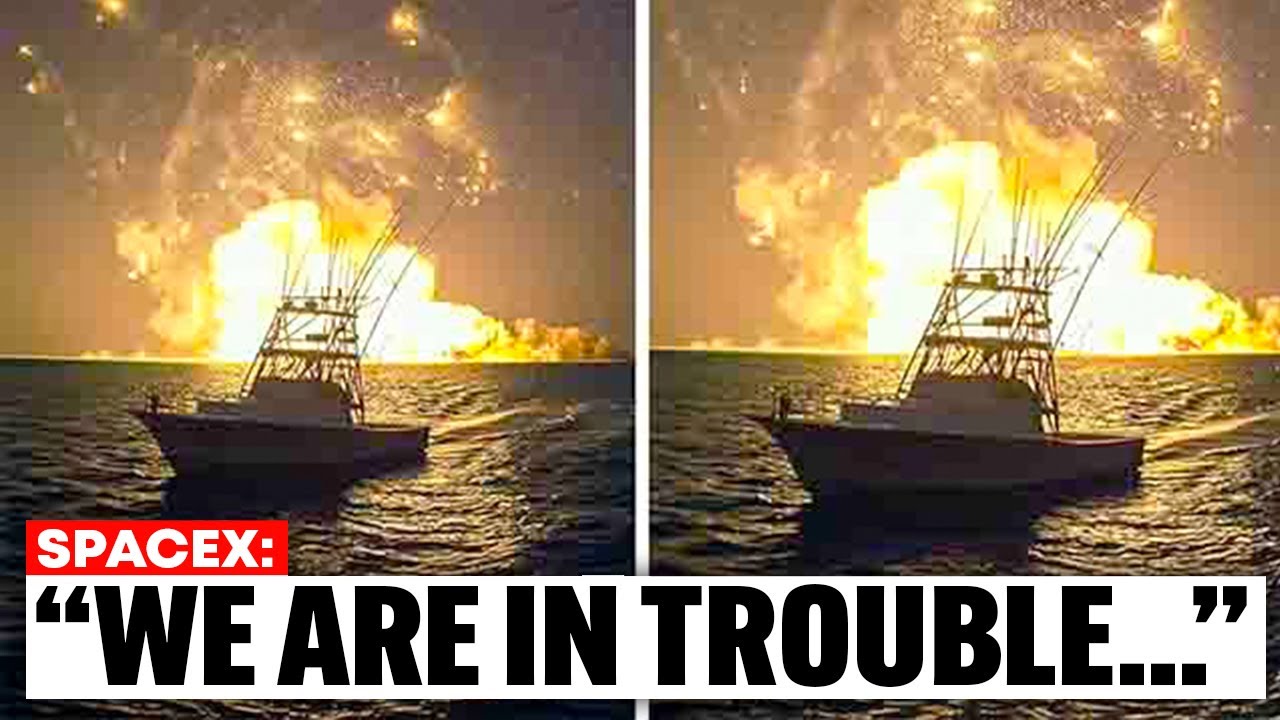 SpaceX Starship flight 8 JUST EXPLODED, FLAMING Debris Cause MASSIVE ...