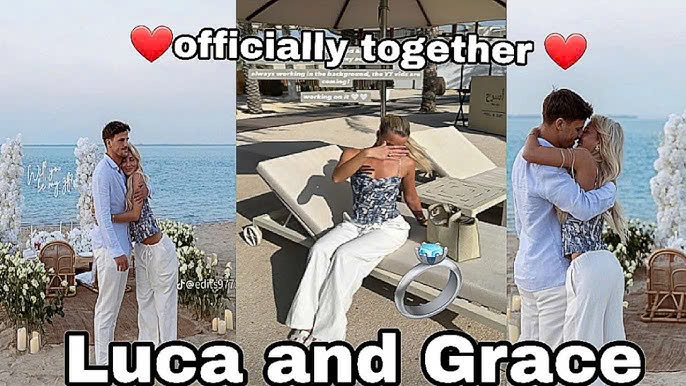Luca Bish makes it official with Grace Jackson as he asks All Star to ...