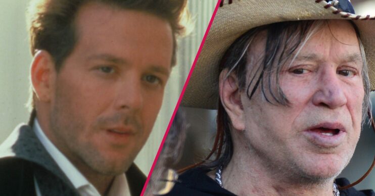 Mickey Rourke unrecognisable in early pics before surgery – ‘several ...