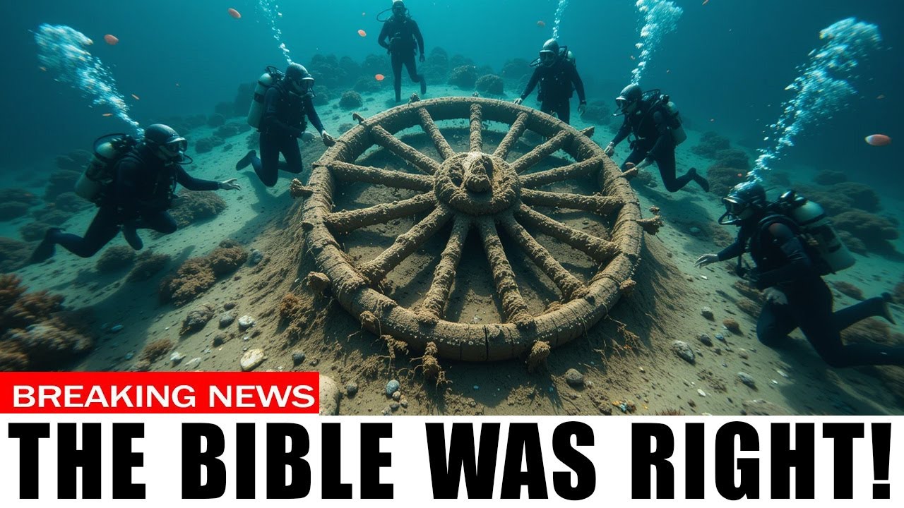 Pharaoh’s Chariot Wheel FOUND Beneath the Red Sea – A Chilling Prophecy ...