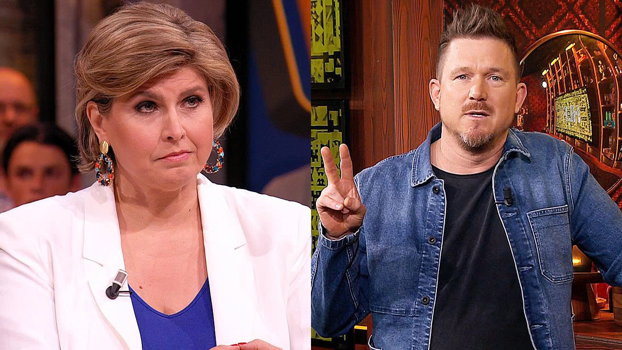 Ruzie tussen Angela de Jong en Johnny de Mol loopt live op televisie compleet uit de hand: ´Ze ...