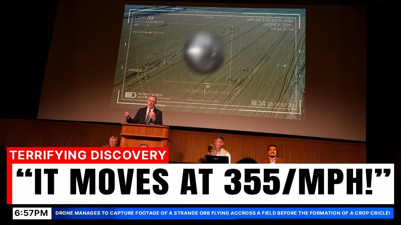 New Drone Footage Shows Mysterious Orbs, Moments Before a Crop Circle ...