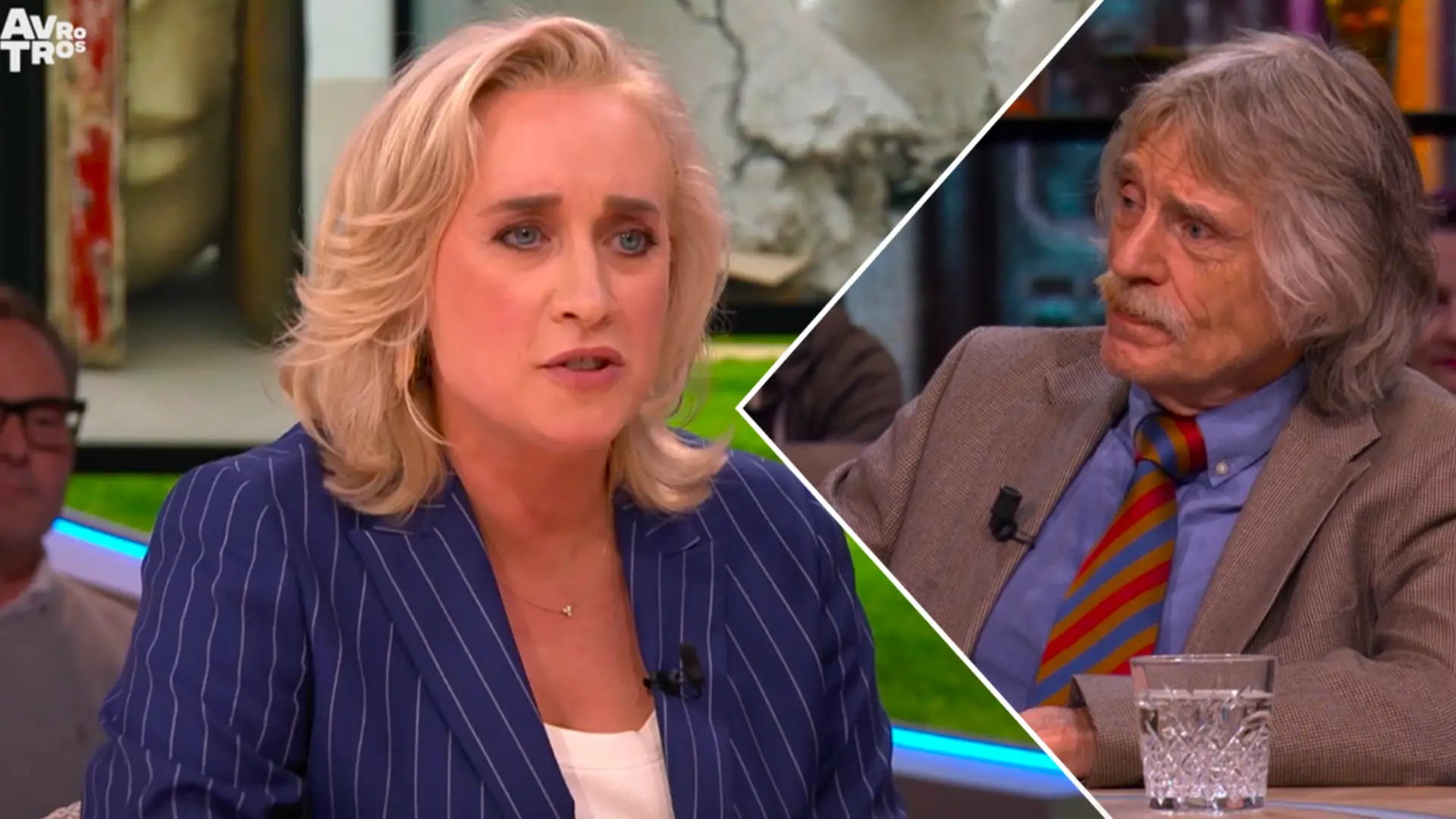 Johan Derksen spuugt op Eva Jinek: ‘Een nare, achterbakse streek ...